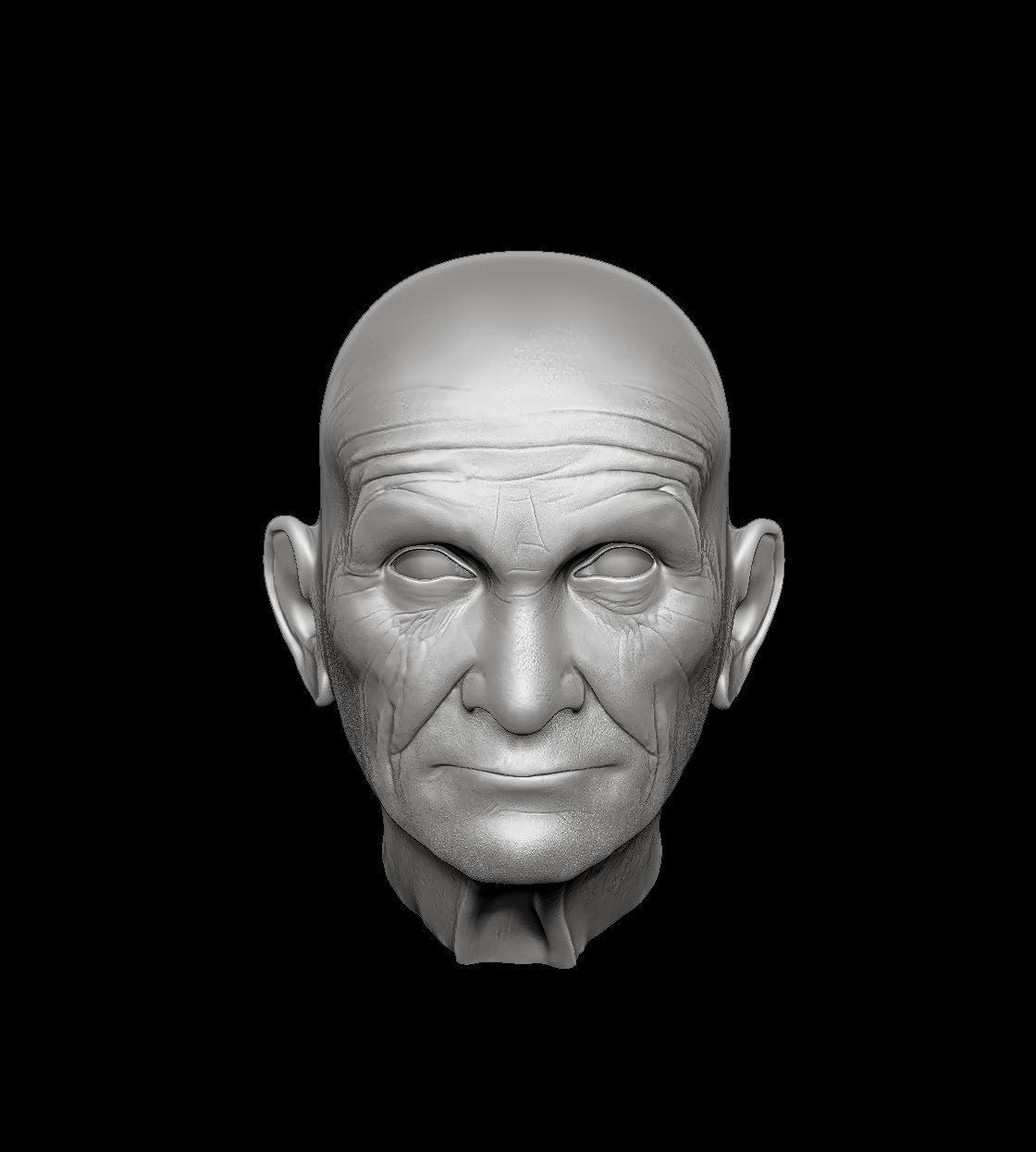 Old MAN Face Model ~ 3d Modeling and sculpting
