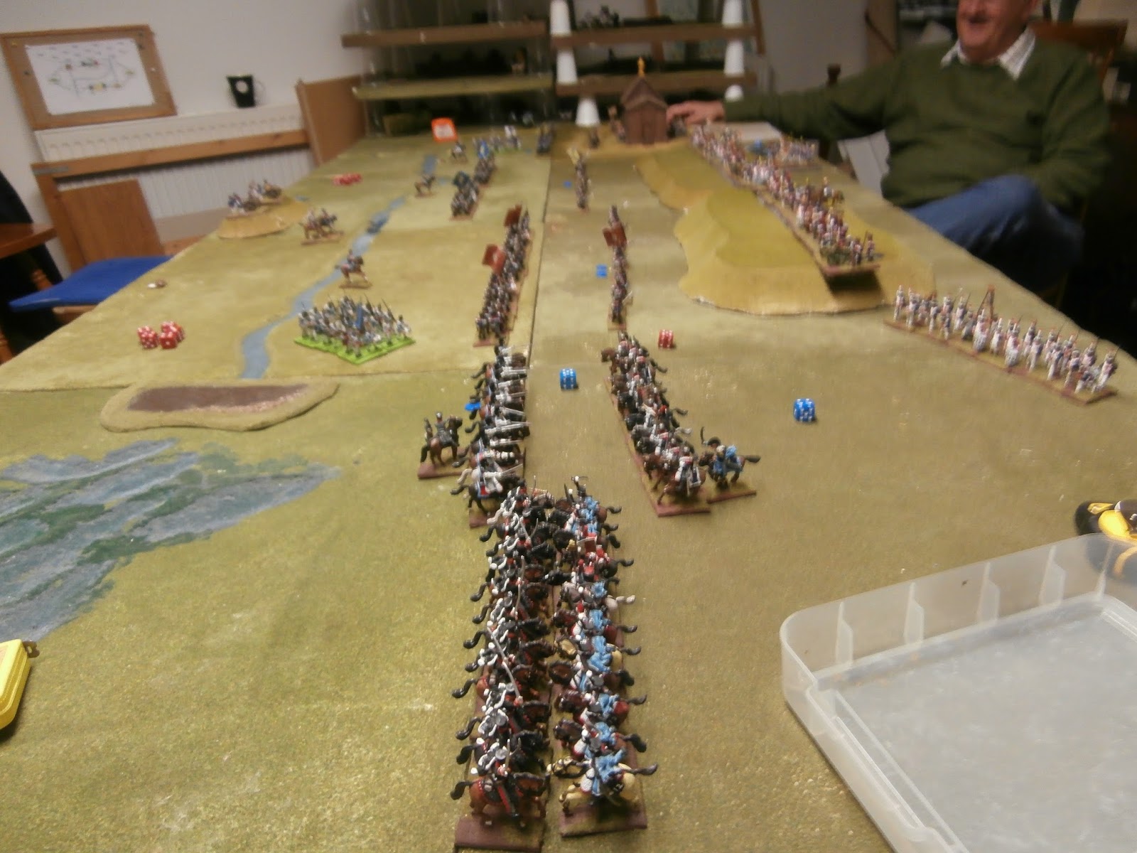 Cirencester wargames: Rank & File Napoleonics - second practice game