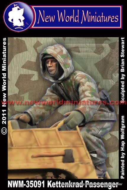 News: New World Miniatures Kettenkrad Passenger, Winter, Wehrmacht ...