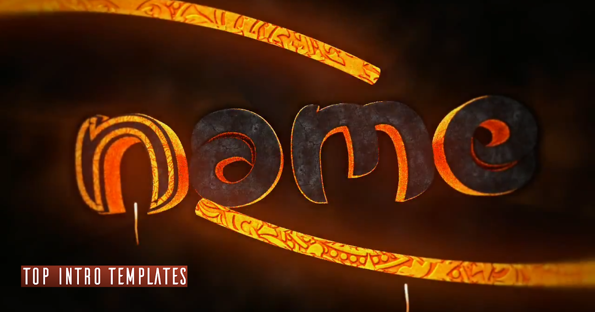 Top Intro Templates: Blender Intro Template #24