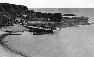 Tour Scotland: Old Photograph Catterline Scotland