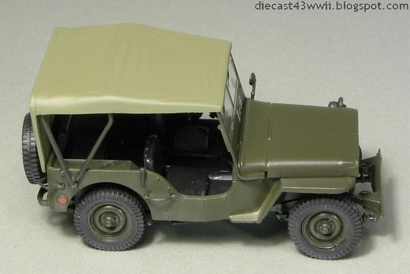 Military scale models: Willys MB/Ford GPW Red Army. De Agostini