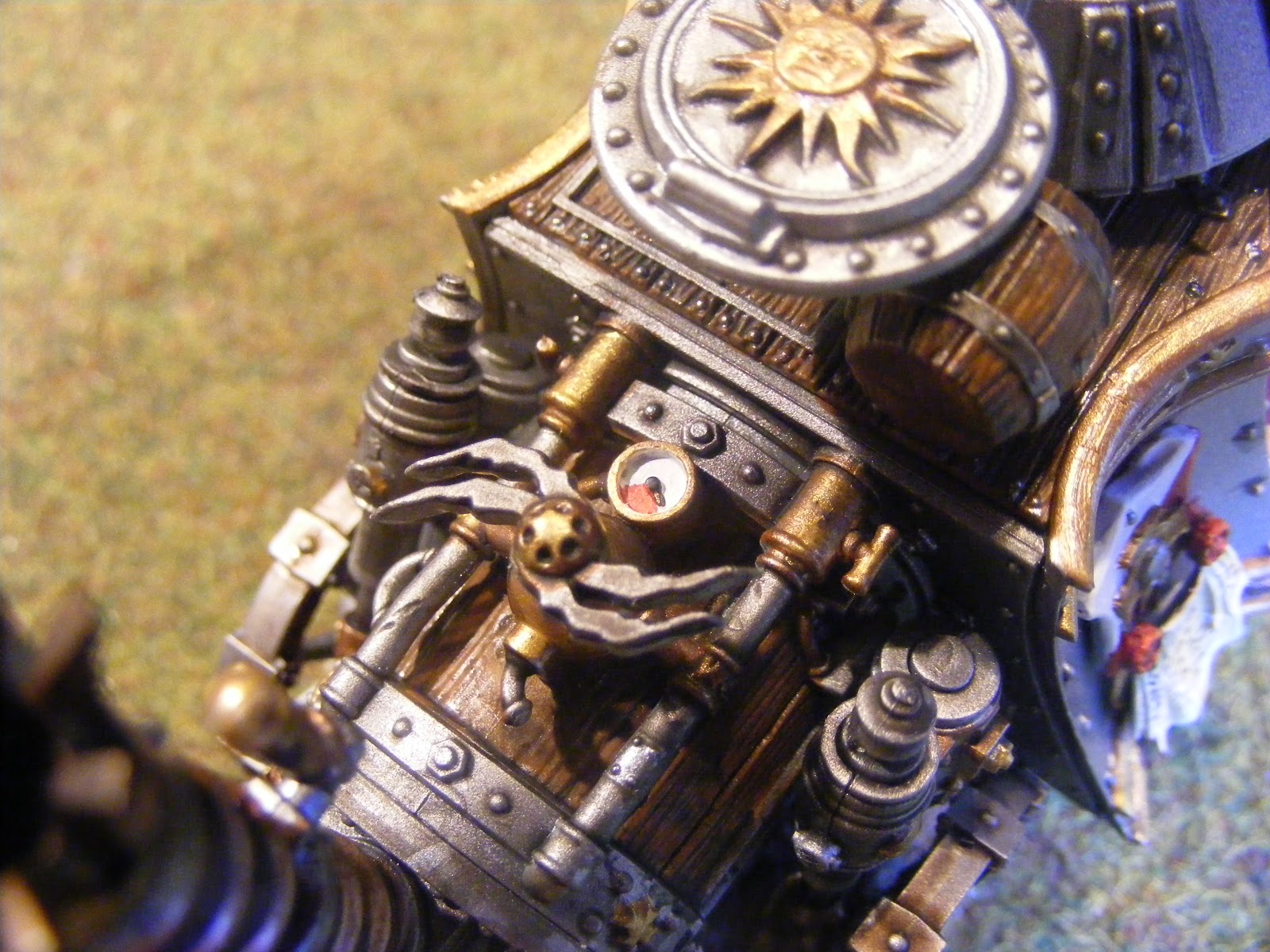 Life In The Man Cave: Empire Steam Tank - Painting Tutorial Tease