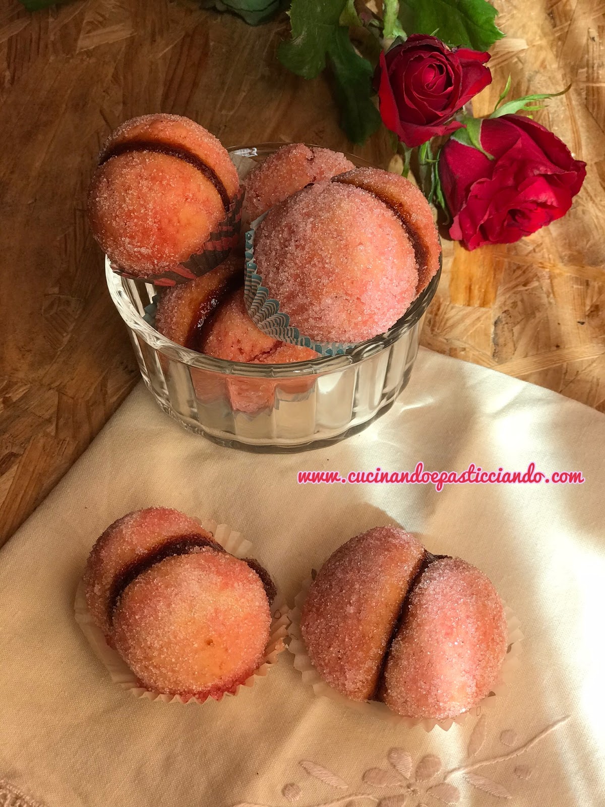 Pesche dolci - Cucinando e pasticciando