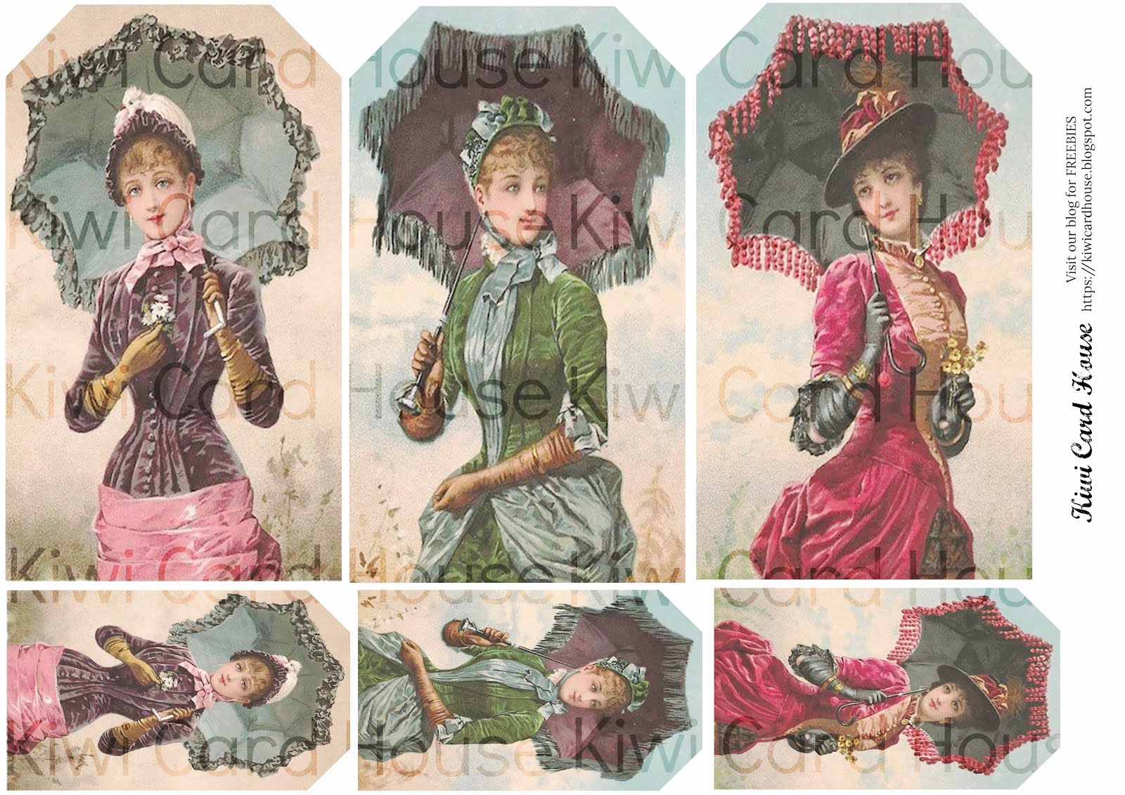 Kiwi Card House : Freebies