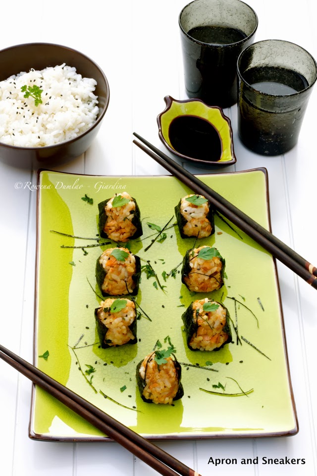 Salmon Onigiri (Japanese Rice Balls) & Fish For Sushi