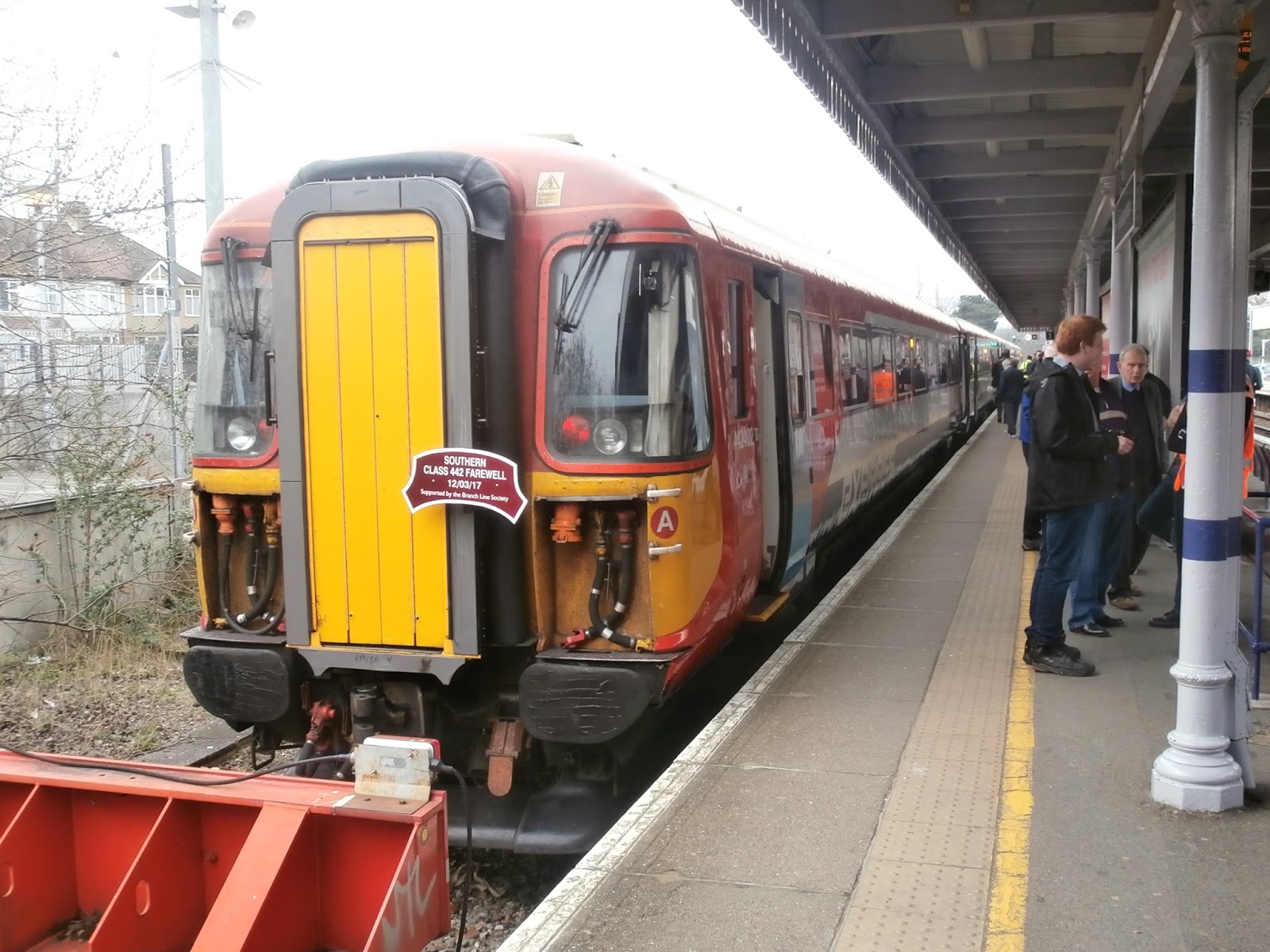 Beers, Steam and Nationals: Southern Class 442 Farewell Railtour