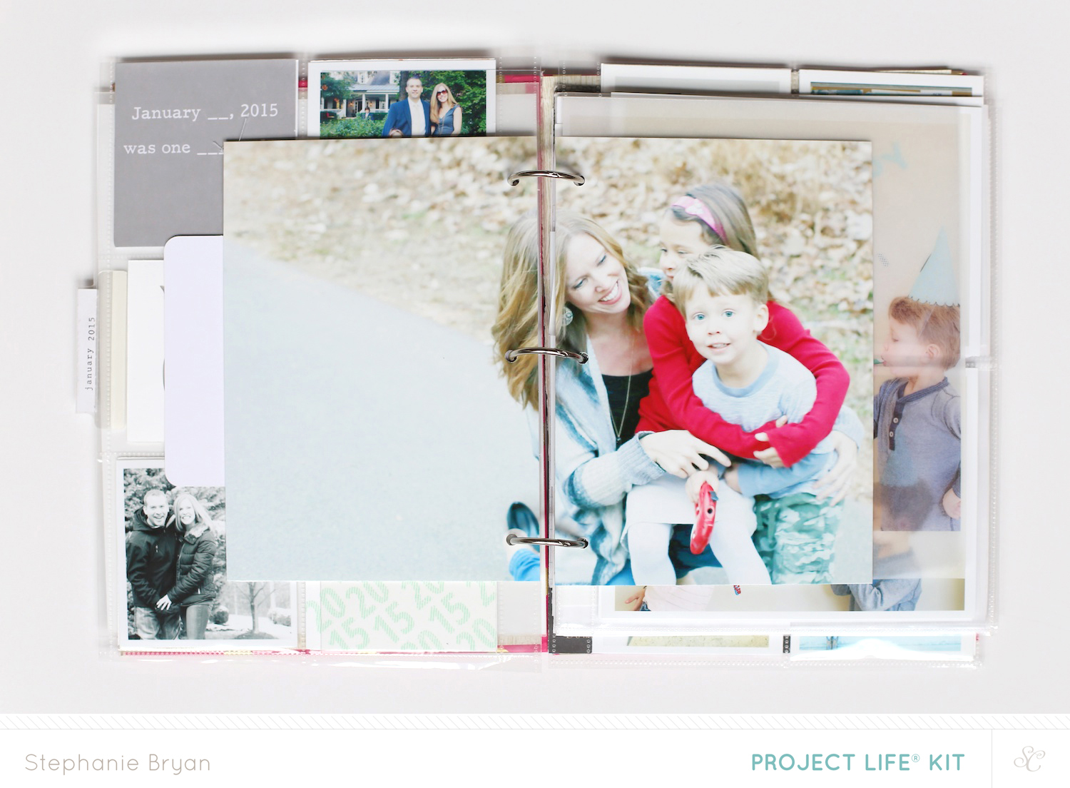 Stephanie Makes: January Project Life Album: Part I