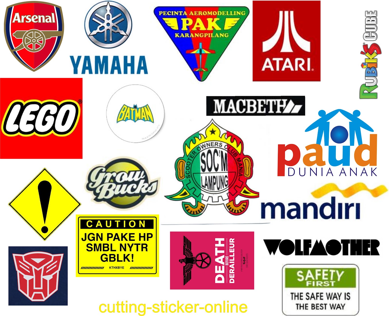 CUTTING STICKER & DIGITAL PRINTING ONLINE: Juli 2012