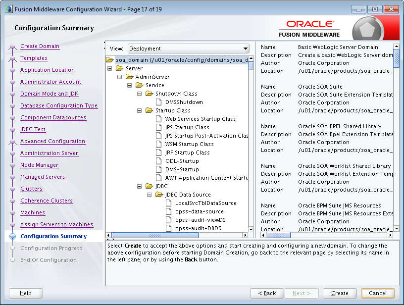 My experience in Middleware & Big Data: Oracle SOA Suite 12C installation