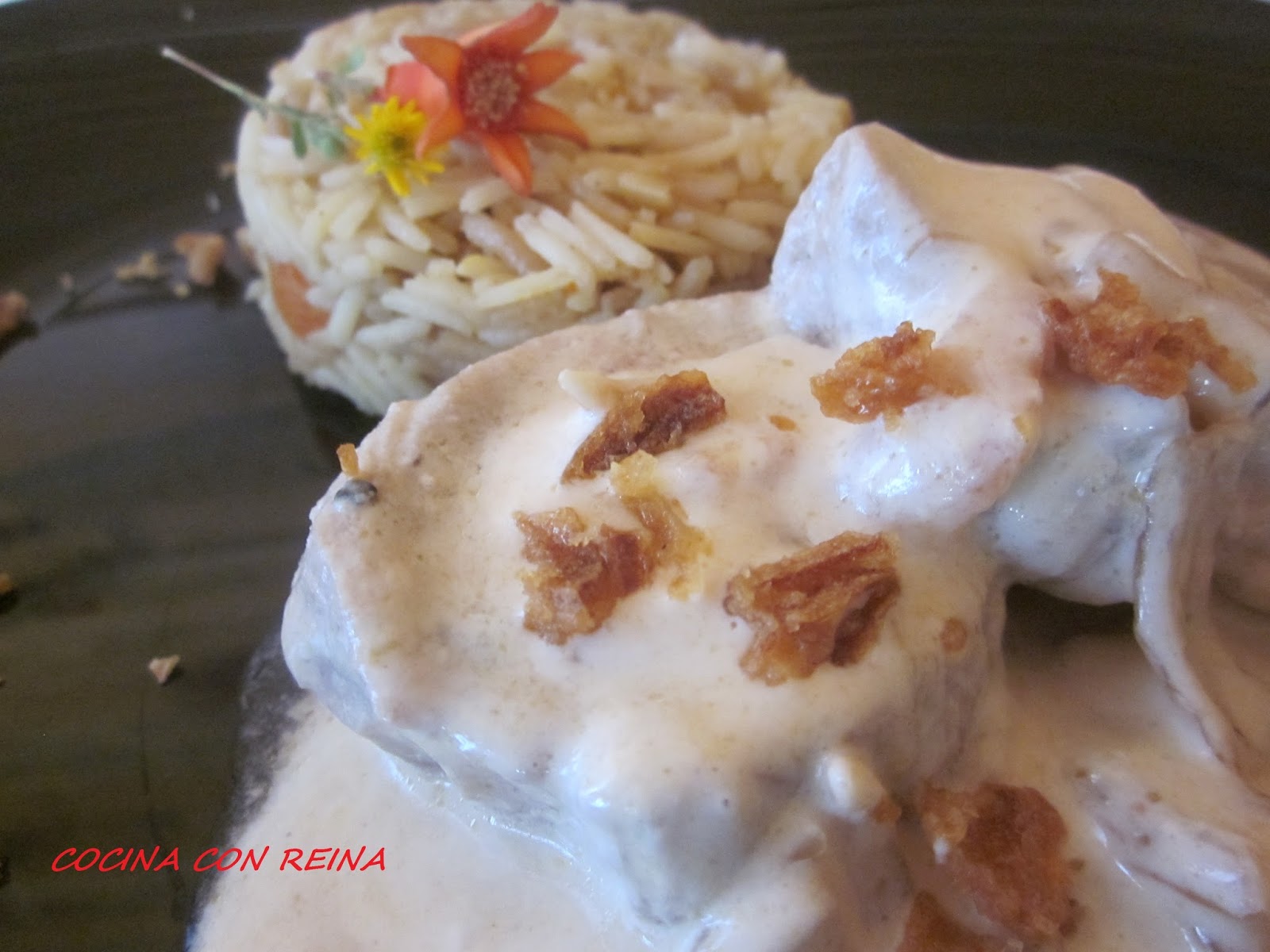 SOLOMILLO DE CERDO EN SALSA STROGONOFF | COCINA CON REINA