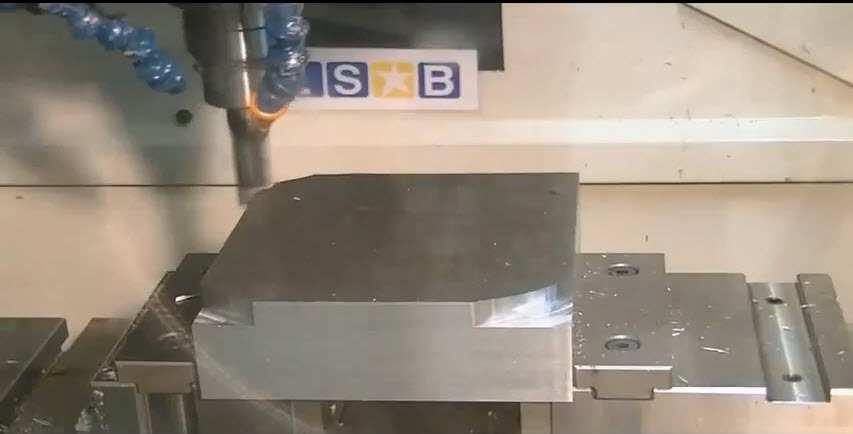 Tested for face milling with CNC CADCAM CAMWORKS-VOLUMILL of solidworks ...