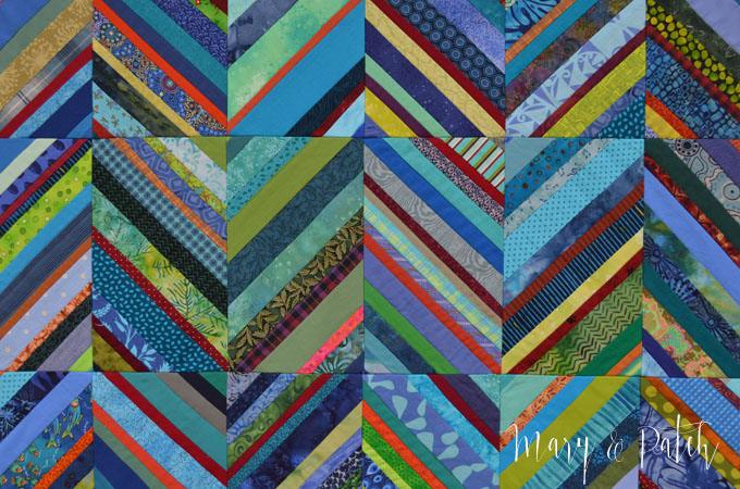 New Zigzag String Quilt Pattern!! | Mary & Patch