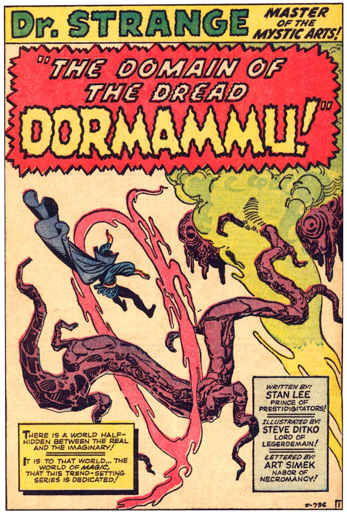 Professor H's Wayback Machine: Steve Ditko