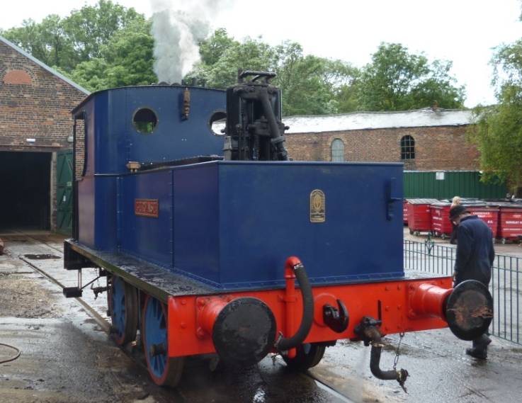 Sentinel Steam Loco 7109: Sentinel Conversion Loco Steams Again (1)