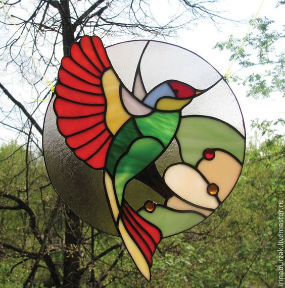 Aprende la técnica de falso vitral para hacer lindos adornos ~ Haz ...