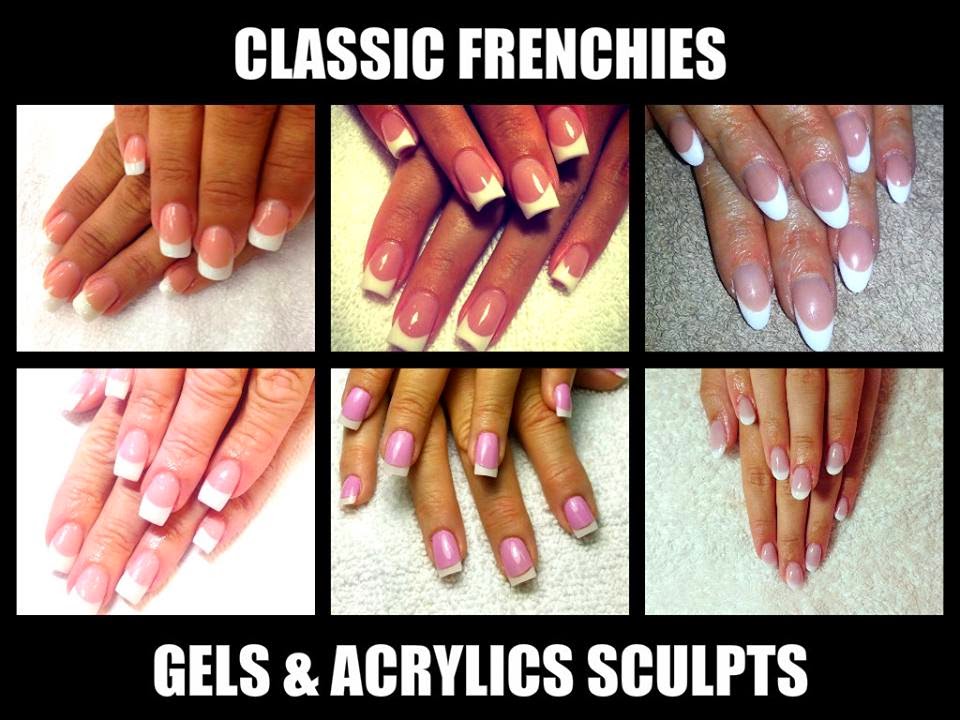 The classic sculpted acrylics, sculpted gels and tips all in The ...