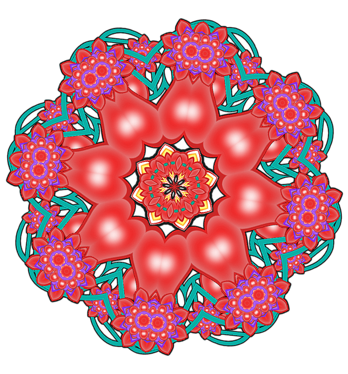 Homespun Graphics: Sunday Color Me Flowers Fun!