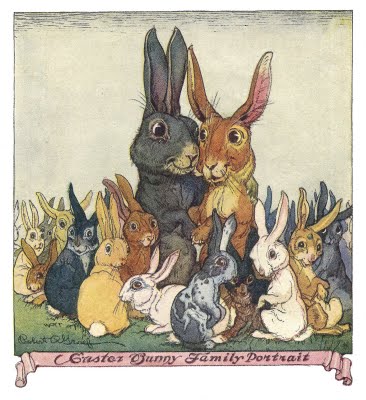 An Old Fashioned Easter - Vintage Cards