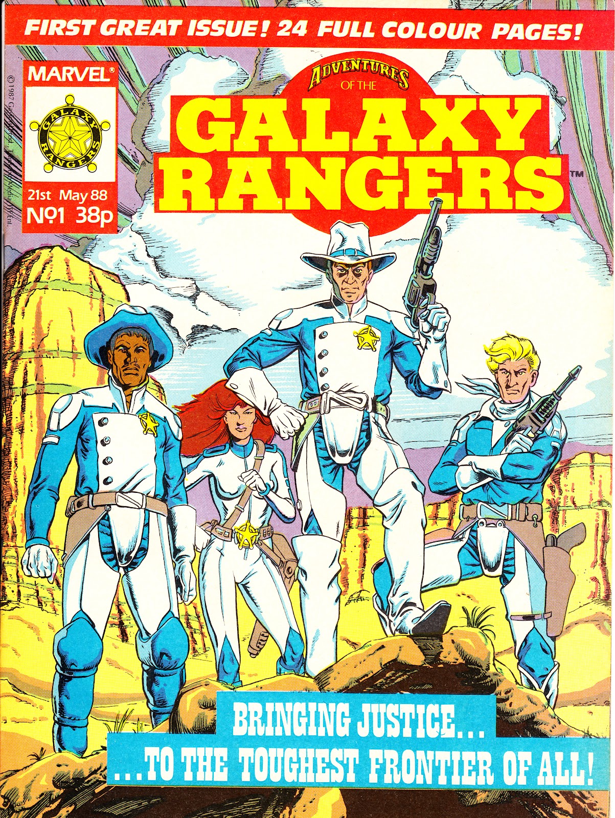 STARLOGGED - GEEK MEDIA AGAIN: 1988: ADVENTURES OF THE GALAXY RANGERS ...