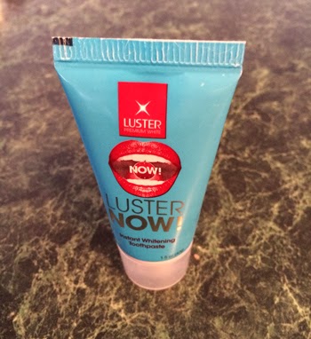 Beauty Test Dummies: Luster Now Toothpaste