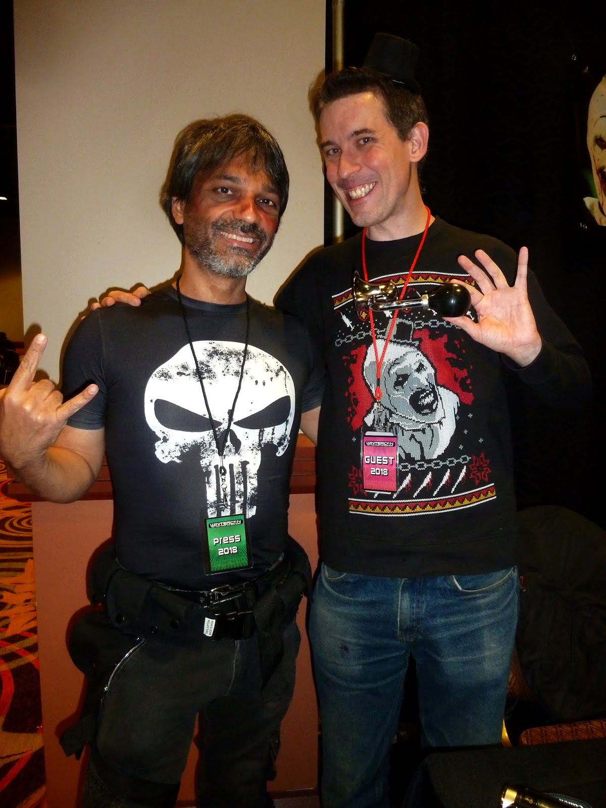 "Terrifier" Star David Howard Thornton Talks to Us at WinterCon 2018 ...