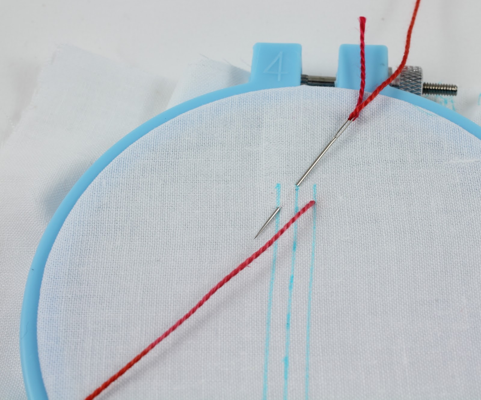 big B: 100 Stitches - Spanish Knotted Feather Stitch