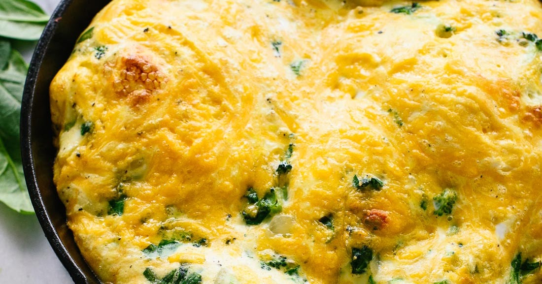 IC Friendly Recipes: Broccoli, Cheddar & Spinach Frittata