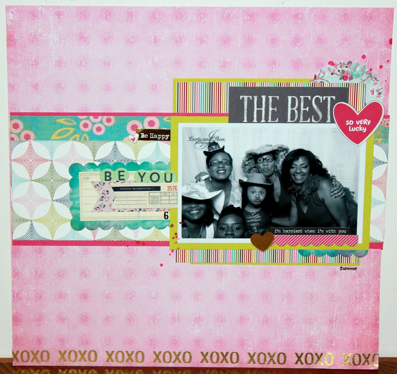 Creativity, Inked: 1 Photo Scrapbook Layouts