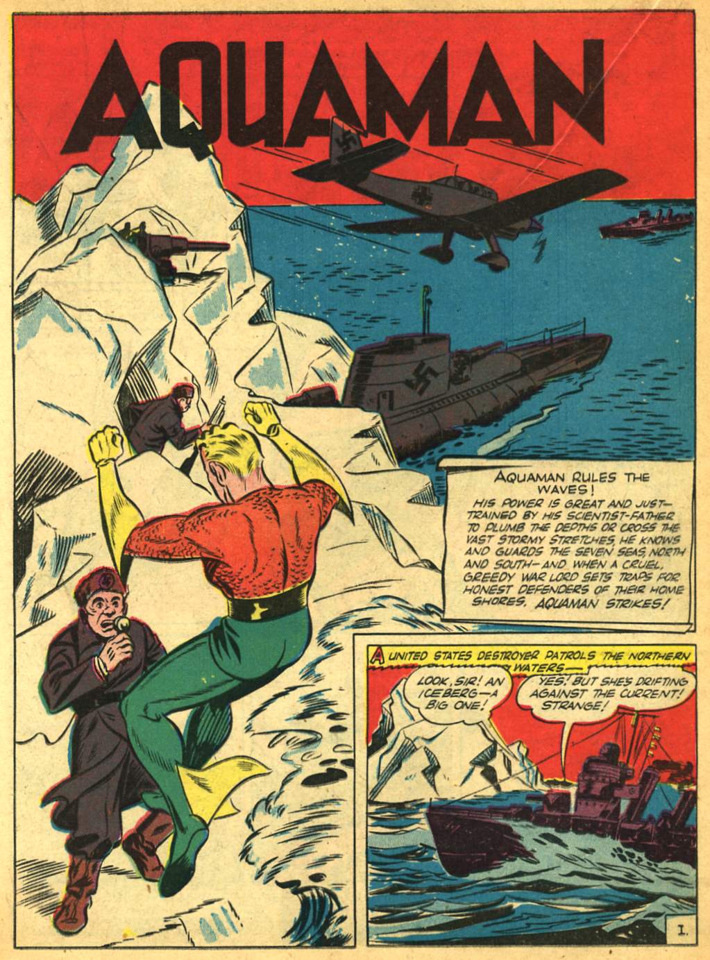 Ominous Octopus Omnibus: Aquaman - MORE FUN COMICS #79