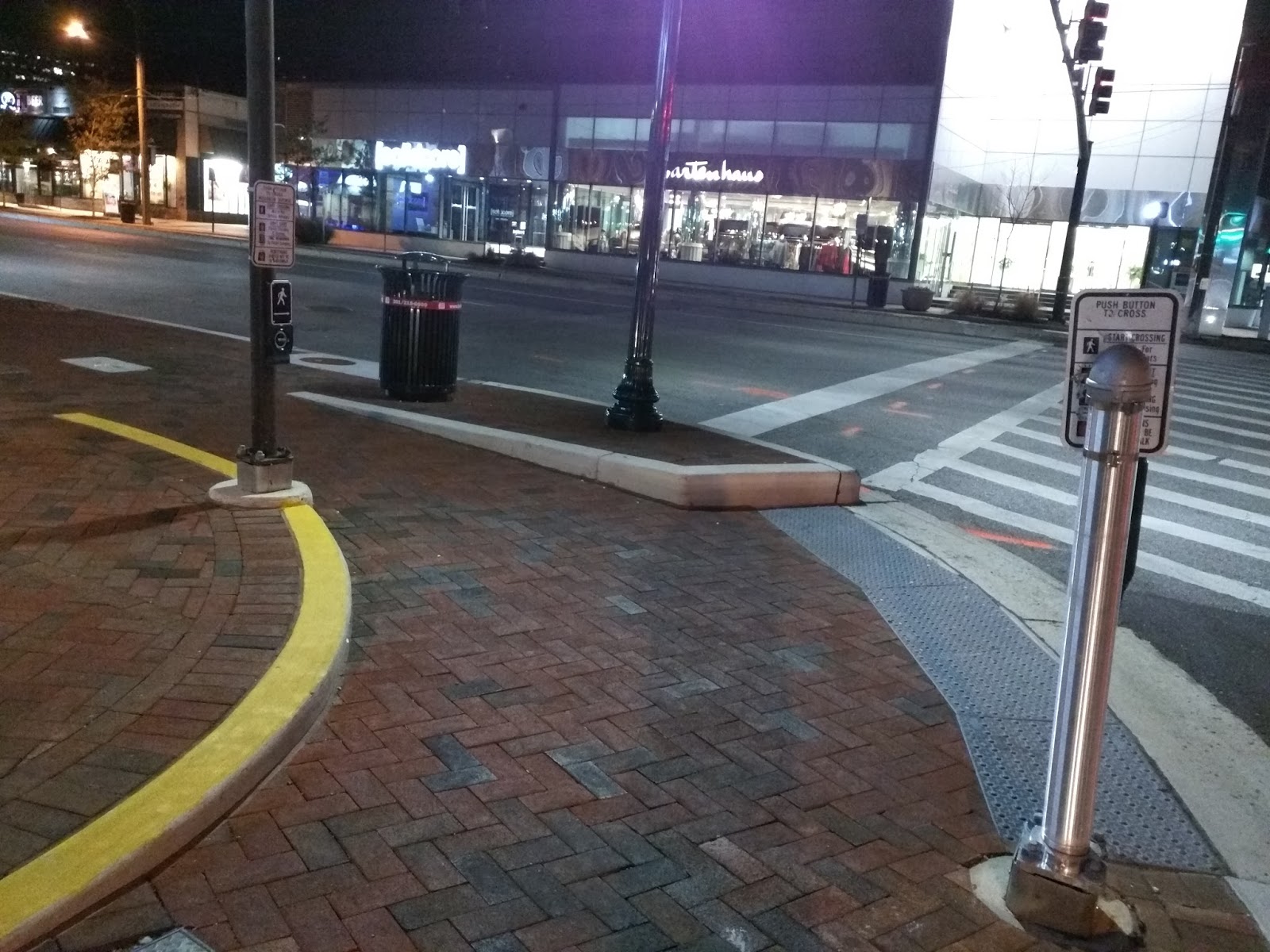 Robert Dyer @ Bethesda Row: Double curbs tripping up Bethesda ...