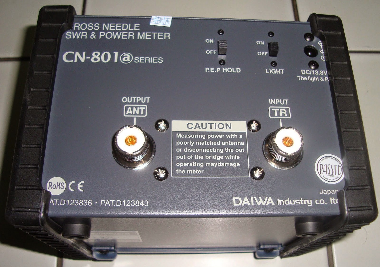 RADIO SELLER: Daiwa CN-801 V 140 - 500Mhz