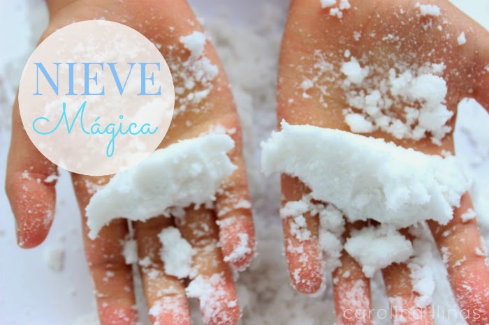 Nieve sensorial casera.