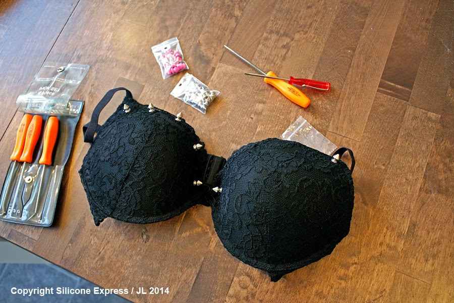 Silicone Express: Spiked Bra and Peterbilt Custom work!