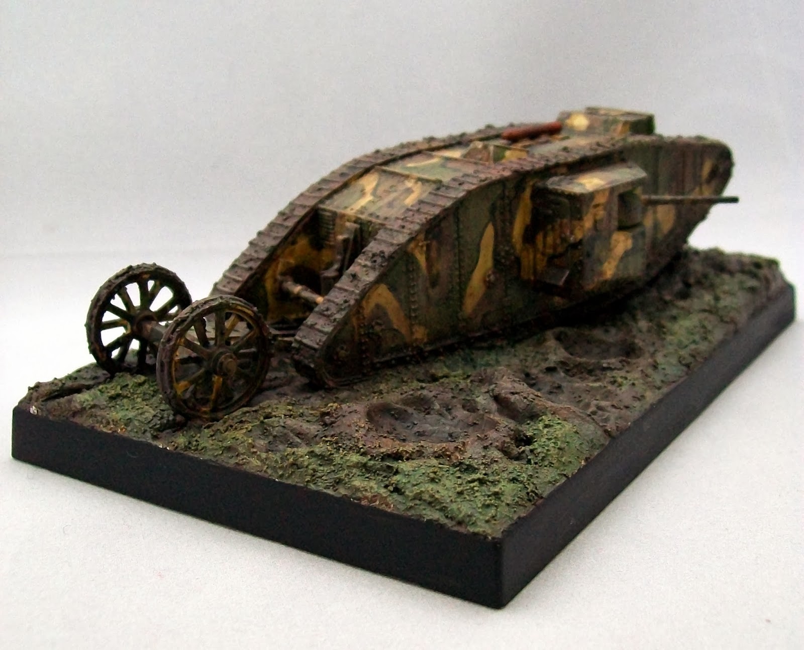The Nervous Model Maker: World War One Tank Finished