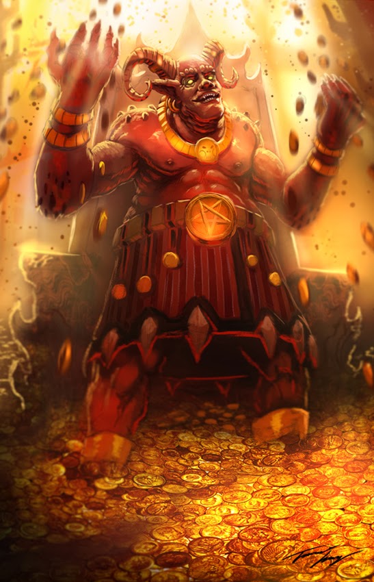 Larry's Library: MAMMON IN THE BIBLE AND PARADISE LOST