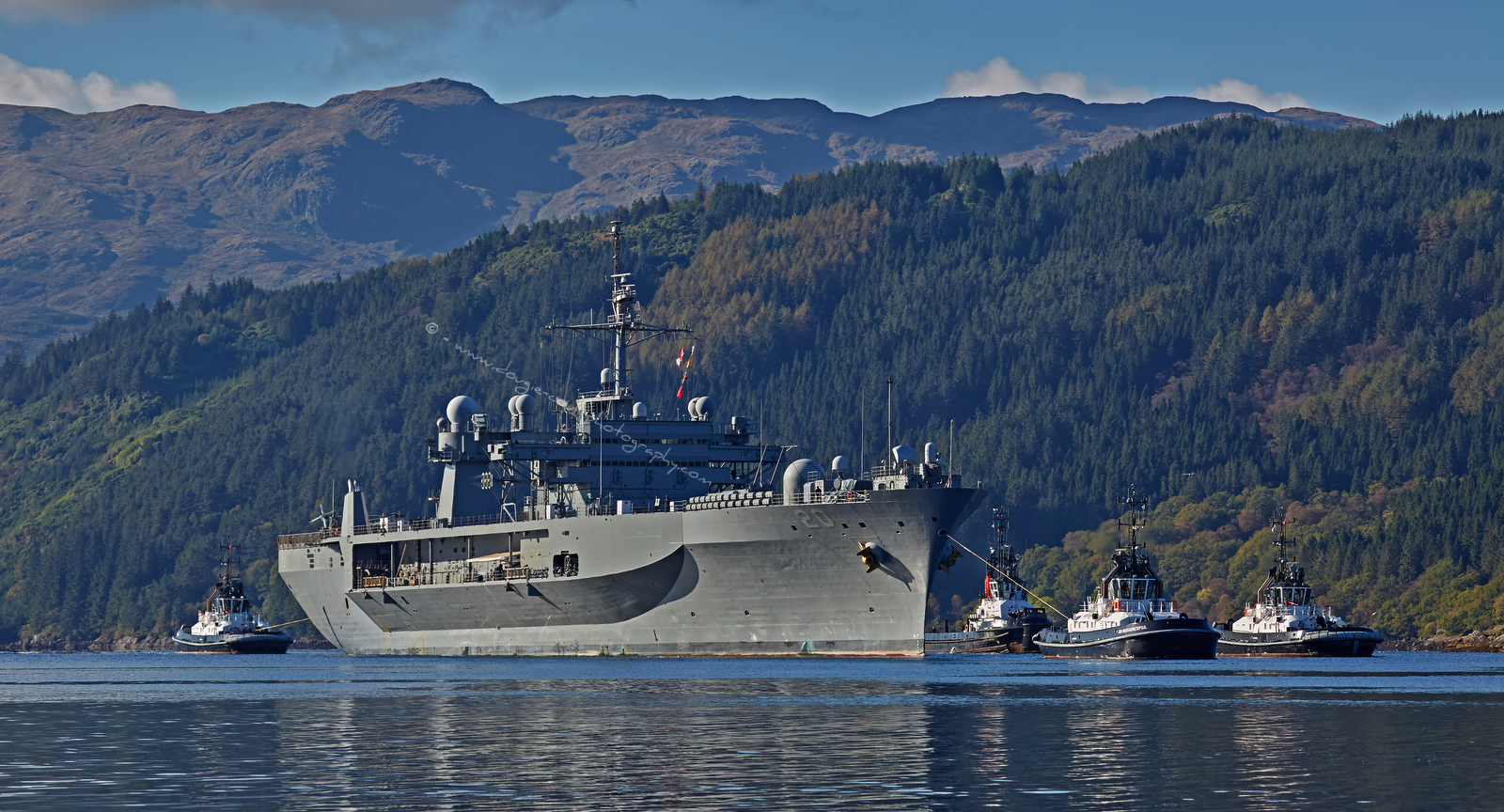 Dougie Coull Photography: USS Mount Whitney in Scotland