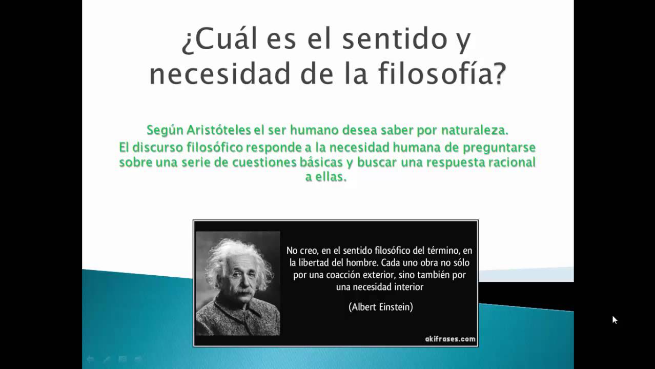 FILOSOFÍA: 1.1-Concepto y Significado de Filosofía