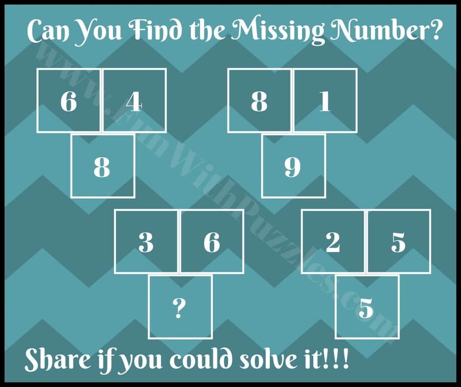 Clever Math Brain Teasers for Teen Students of Middle School