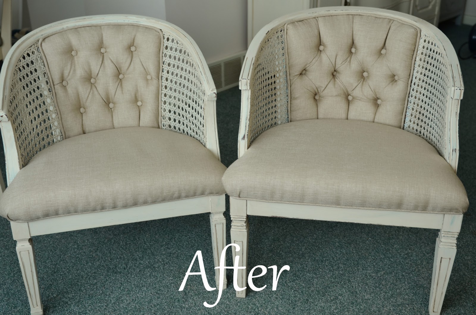 Creative Canucks: Cane Chair Makeover - Part Two