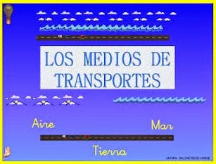 MedioTicSrc: Los medios de transporte. Juego Neobook