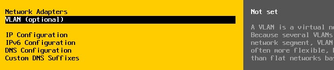 Configuring IP Address for ESXi Host | wintual