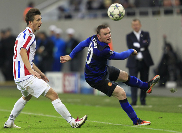 Otelul Galati 0 - 2 Manchester United - Soccer Series Wallpapers