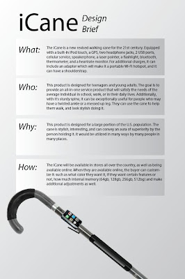 CSUSB Design 2 Spring 2011: New and Improved Photoshopped iCane