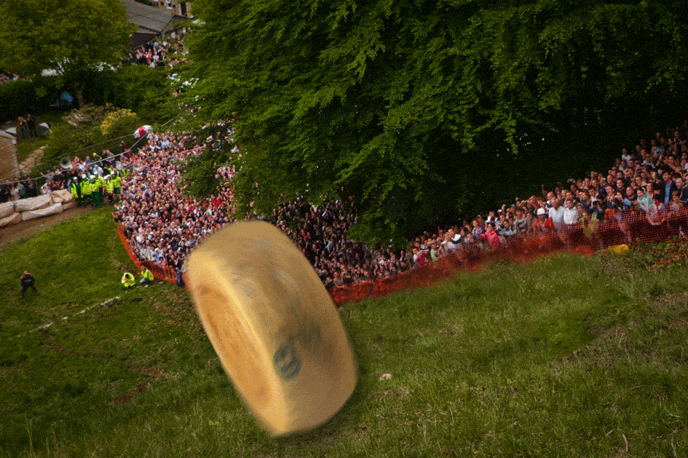 Cheese Rolling Festival Gif at Joshua Mayes blog