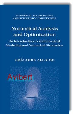 Avibert: Numerical Analysis and Optimization by Gregoire Allaire