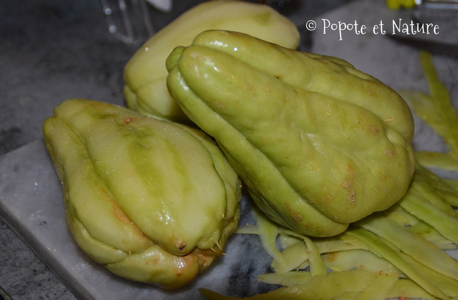 Popote et Nature: Que faire avec des chayottes/christophines ? un ...