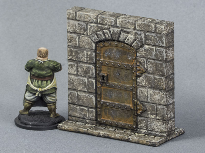 Shouting Into The Void: Tabletop RPG Terrain - Door