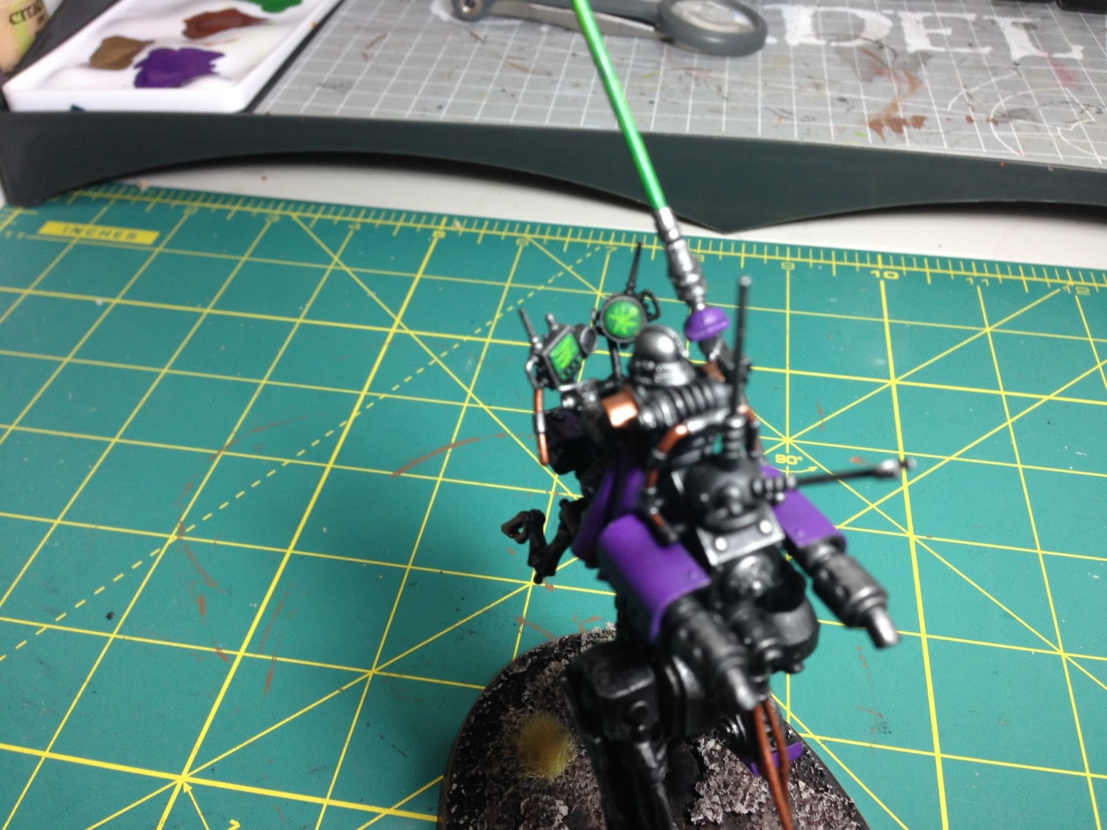 Kris Wall Minis: Project #4 - AdMech Skitarii Sydonian Dragoon - Complete