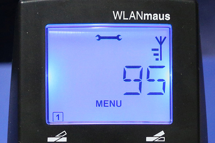 試しにWLANmausのIPアドレスを見ると